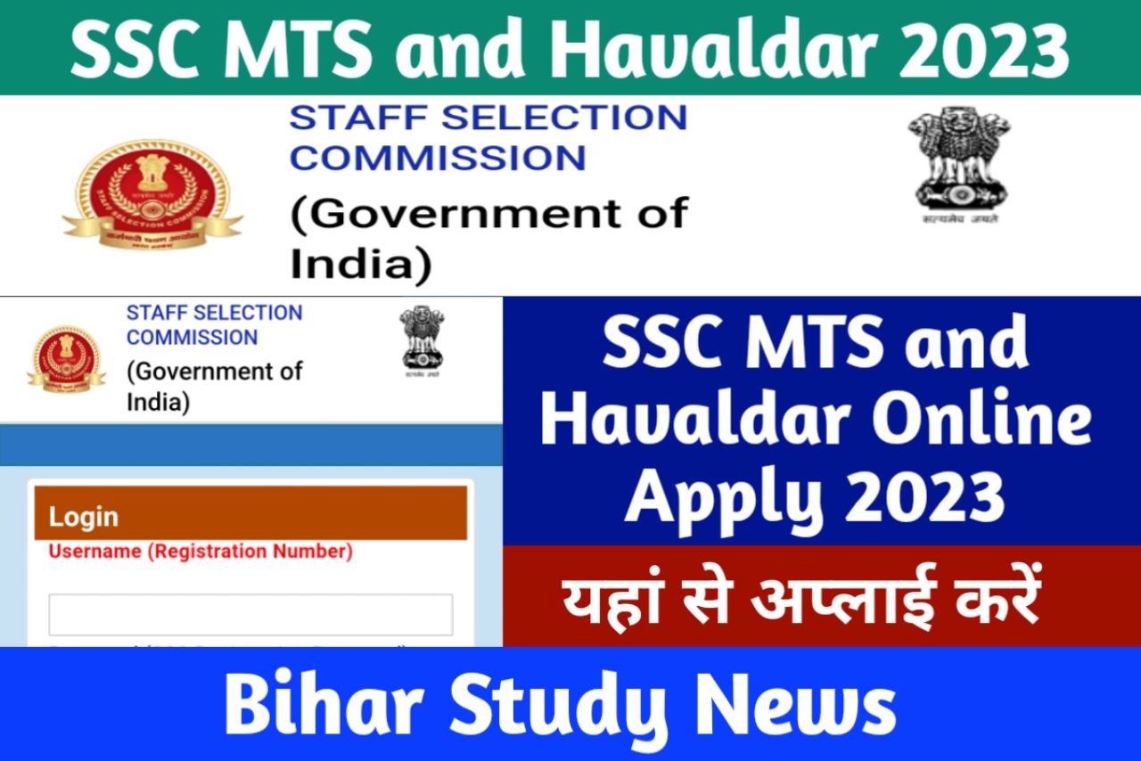 Ssc Mts And Havaldar Recruitment 2023 Online Apply